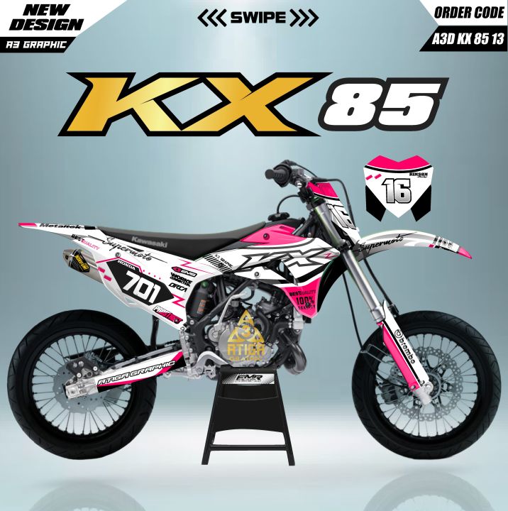 Decal KX 85 Sticker Variasi Fullbody Dekal Sticker Variasi Fullbody KX ...