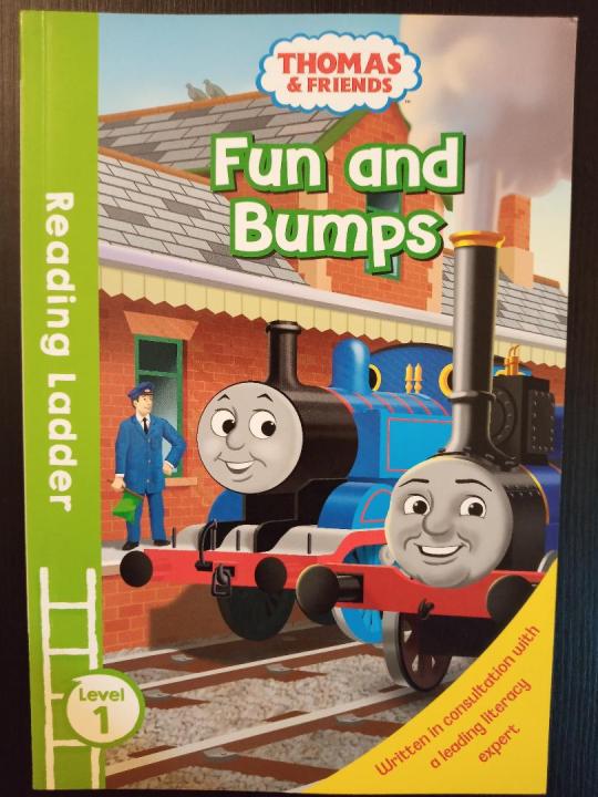 THOMAS & FRIEND. FUN AND BUMPS. READING LADDER CHILDREN BOOK. LEVEL 1 ...