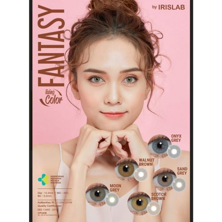 SOFTLENS FANTASY LIVING COLOR BY IRISLAB | Lazada Indonesia