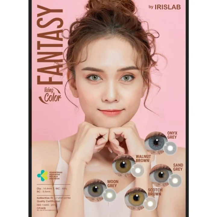 SOFTLENS FANTASY LIVING COLOR BY IRISLAB | Lazada Indonesia