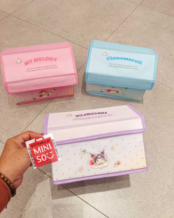 MINISO x SANRIO 🆕 Storage Box Lipat model rumah SANRIO Collection (sz ...