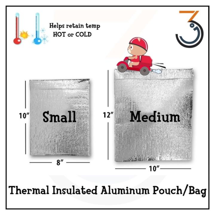 Thin Insulated Pouch for Food & Medicines | Lazada PH