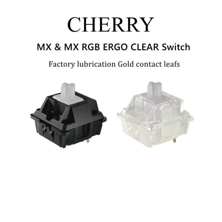 CHERRY MX RGB ERGO CLEAR Switch 3 Pins Tactile Mechanical Keyboard ...