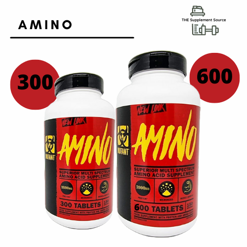 Mutant Amino WHOLE BOTTLE 300, 600 tablets | Lazada PH