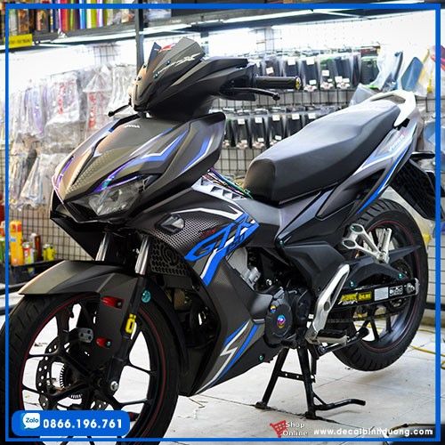 i[HÌNH TỰ CHỤP]⛳Tem Winner X V2 GTR Đen Nhám ⛳Tem Winner X Xanh Đen ⛳ ...