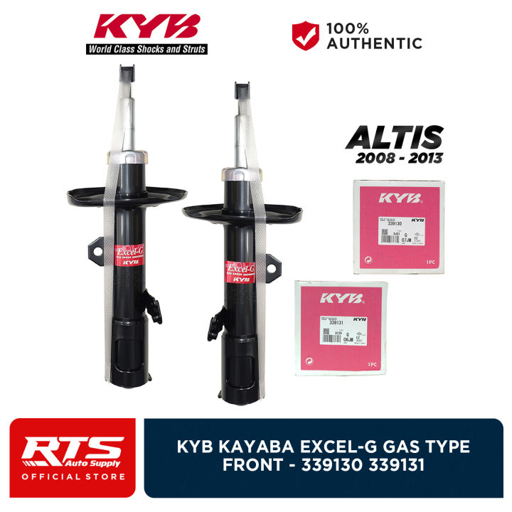 KYB Kayaba Front Shock Absorber for Toyota Corolla Altis 2008-2013 Excel-G Gas Type (339130 ...