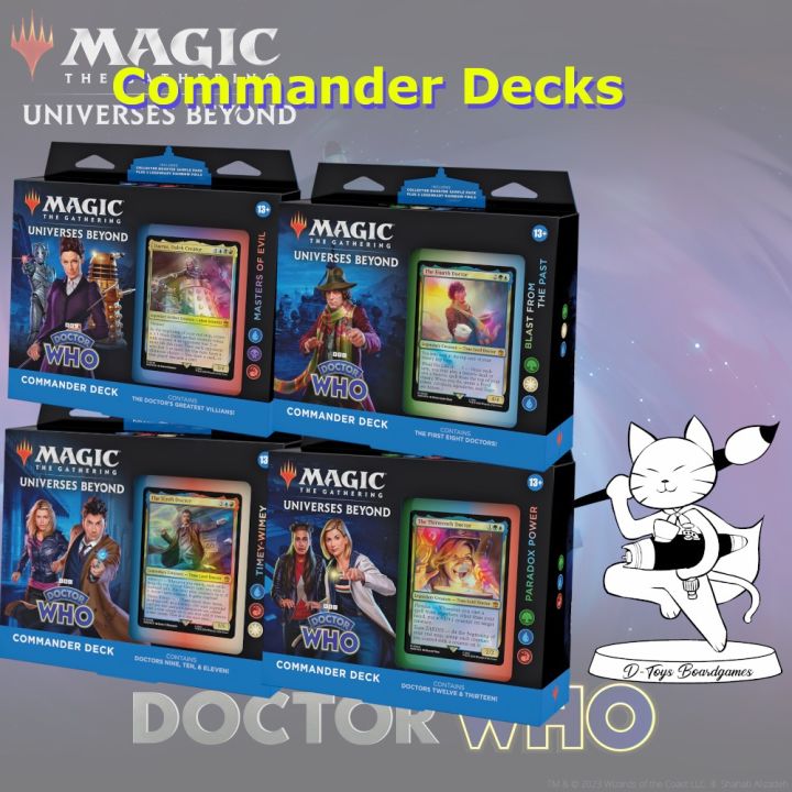 Magic the Gathering : Doctor Who - Commander Deck | Lazada.co.th