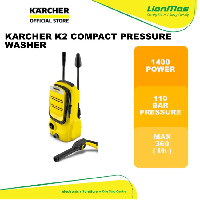 KARCHER K2 COMPACT PRESSURE WASHER | Lazada