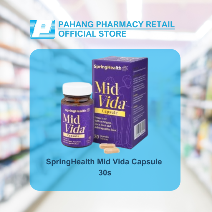 SpringHealth Mid Vida Capsule 30's | Lazada