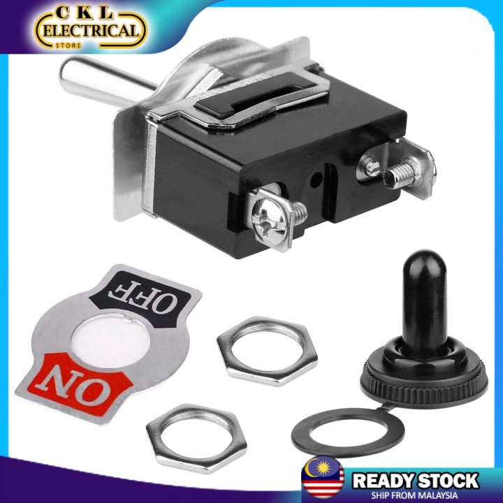 Heavy Duty Rocker Toggle Switch 15A 250V 20A 125V SPST 2 3 Pin ON/OFF ...