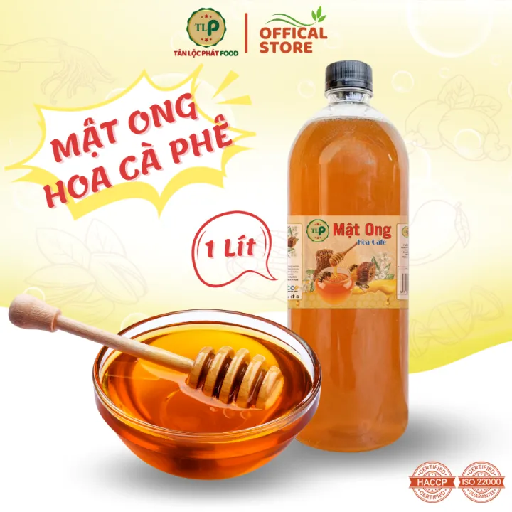 Mật Ong Hoa Cà Phê 1000ml | 100% Mật Ong Nguyên Chất Tân Lộc Phát Food | Lazada.vn