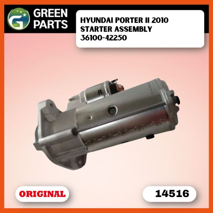 STARTER ASSEMBLY FOR HYUNDAI PORTER II MANUAL TRANSMISSION MODEL 2010 ...