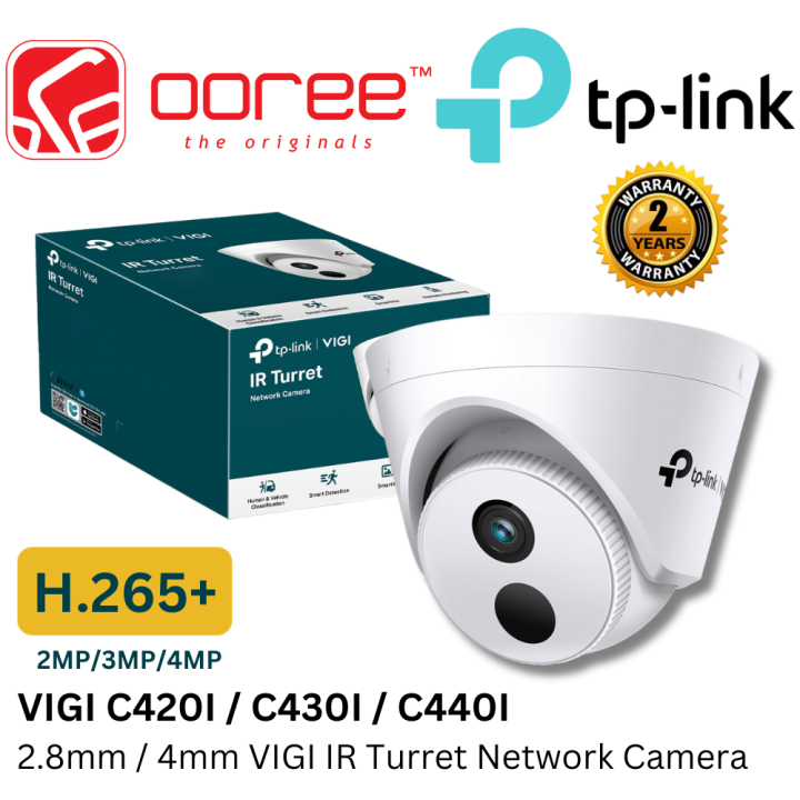 TP-LINK VIGI C420I (2MP) / VIGI C430I (3MP) / VIGI C440I (4MP) IR ...