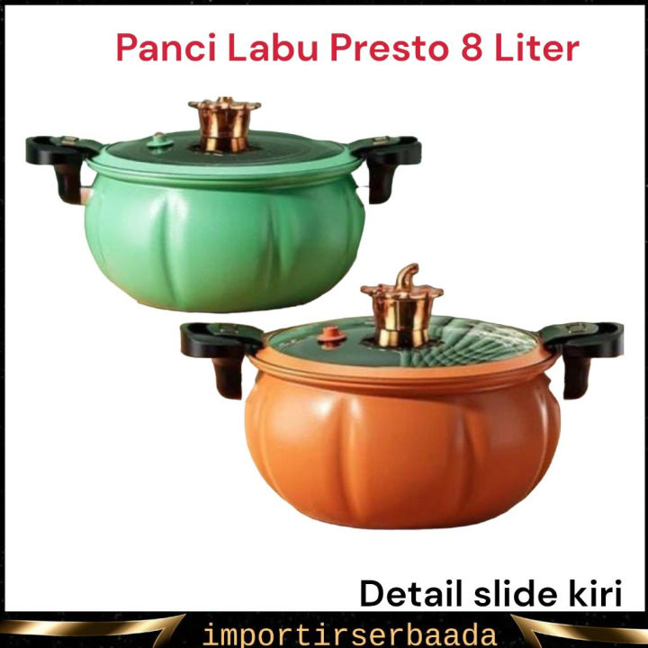 IMP- Model Labu Panci Presto Labu Viral Dengan Kapasitas Besar 8 Liter ...