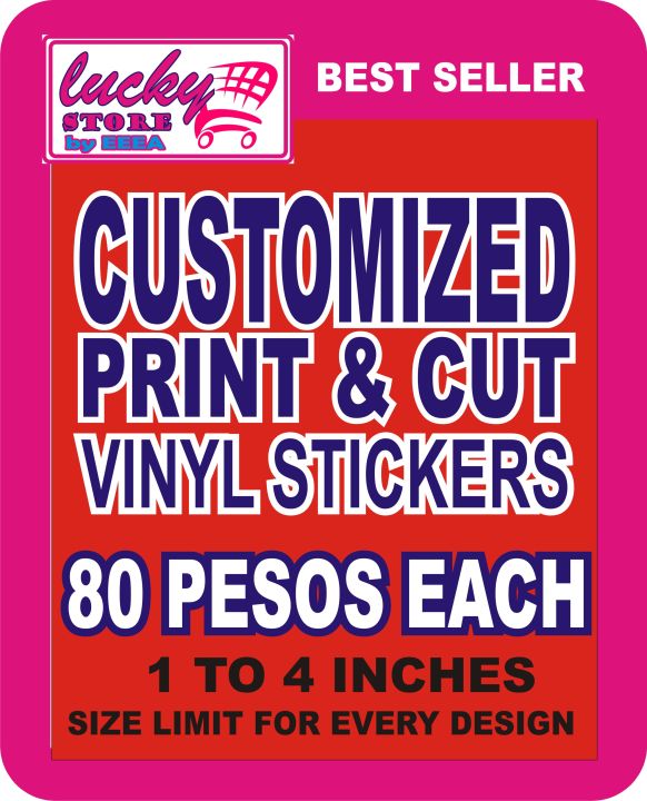 CUSTOMIZED PERSONALIZED STICKERS | Lazada PH