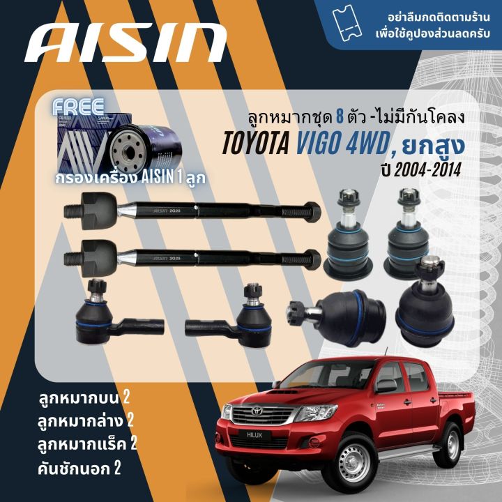 " AISIN PREMIUM ลูกหมาก ปีกนกบน ปีกนกล่าง คันชัก แร็ค กันโคลงหน้า ...