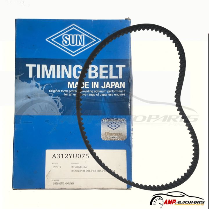 TIMING BELT FOR MITSUBISHI 4D56, HYUNDAI D4BB, D4BF, D4BH, D4BX, (T-2 ...