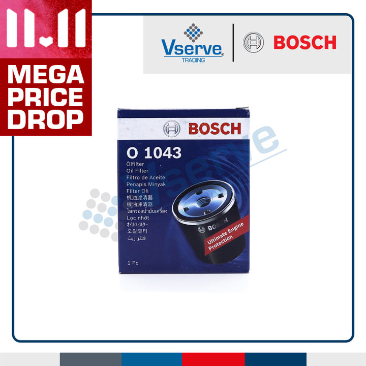 Bosch Oil Filter C-113, O-1043 | Lazada PH