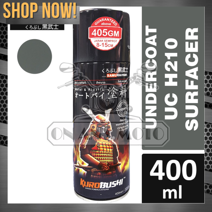 Samurai UC H210 Surfacer (Undercoat / Primer) Spray Paint 400ml [Made ...