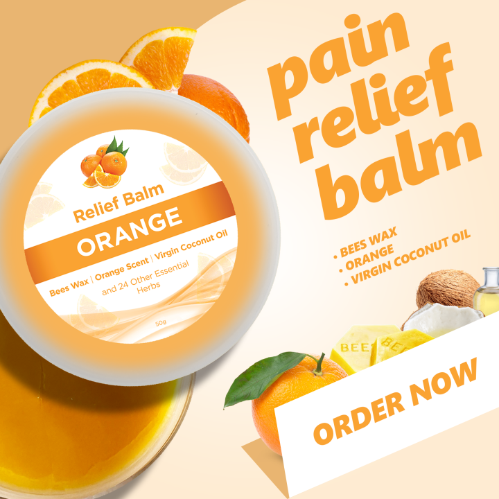 Organic Pain Relief BALM / Coconut Oil / Pain reliever / Headache ...
