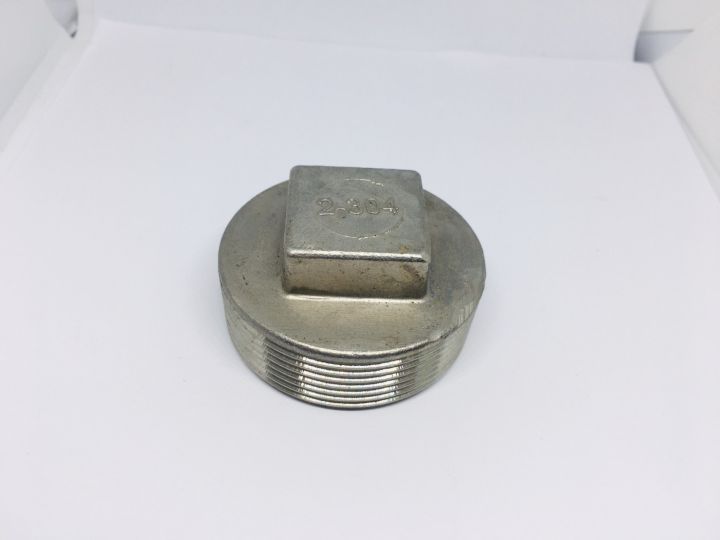 ฝาจุก สแตนเลส ปลั๊กอุดเกลียวนอก ฝาปิด (ขนาด 1 หุน - 4") ( Stainless ...