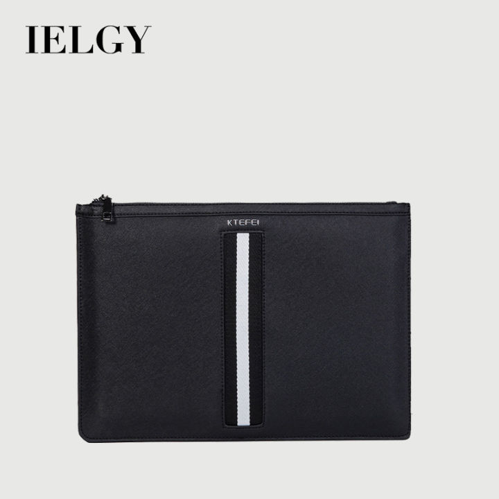 IELGY Men's Clutch Bag Large Capacity Storage Bag Simple File Bag ...