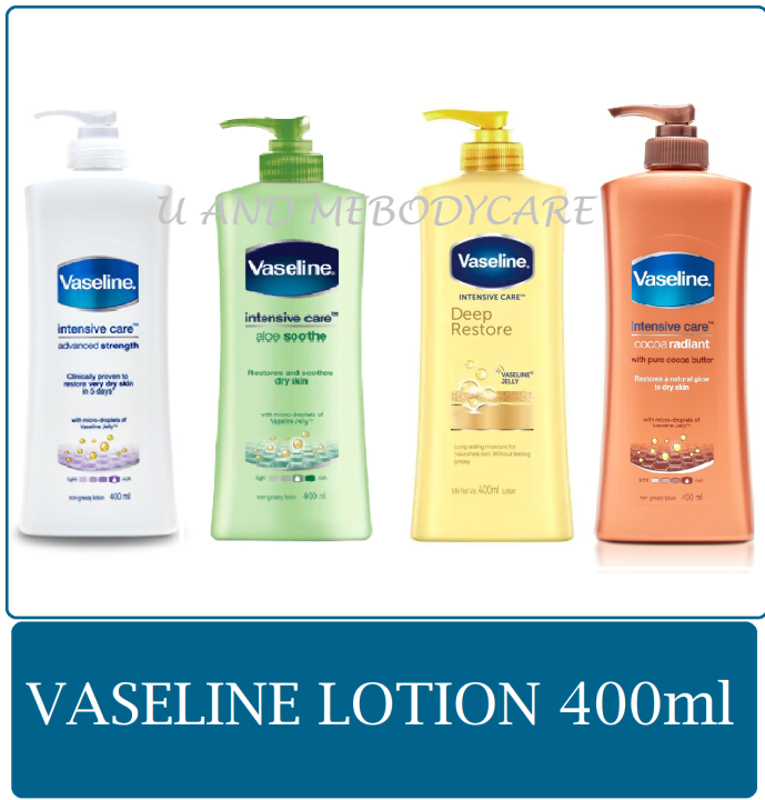 Vaseline Intensive Care Aloe Soothe Advanced Strength Deep Restore