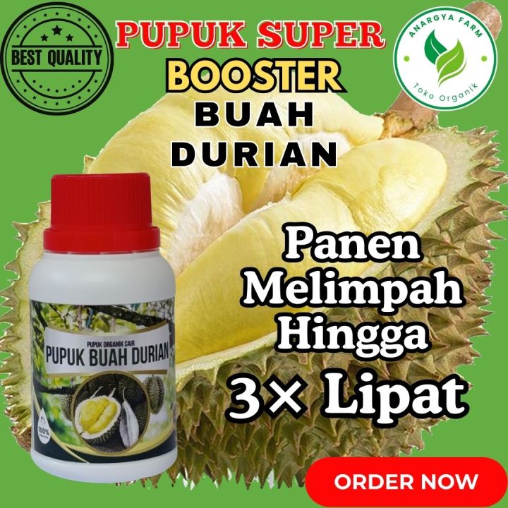 Pupuk Super Booster Buah Durian Pupuk Khusus Durian Pupuk Casper Buah Durian Turbo Pelebat Buah ...