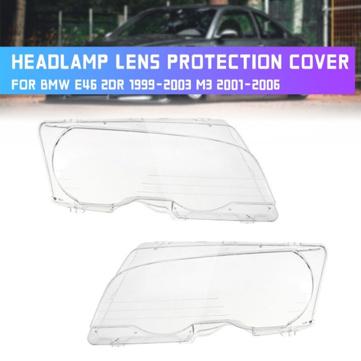 HYS Car Headlight Clear Lens Headlamp Clear Cover Coupe Convertible For ...