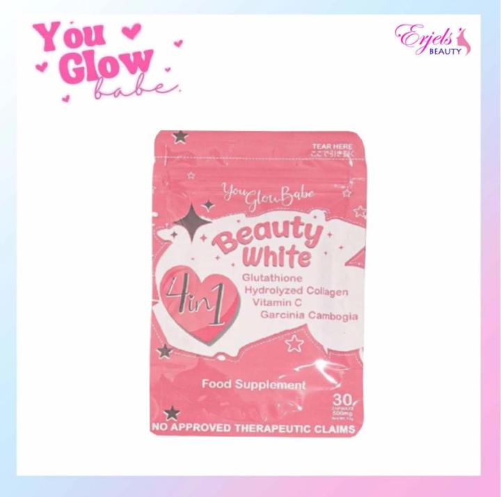 You Glow Babe Beauty White Slimming Whitening Glutathione Collagen Vitamin C Japan Beauty ...