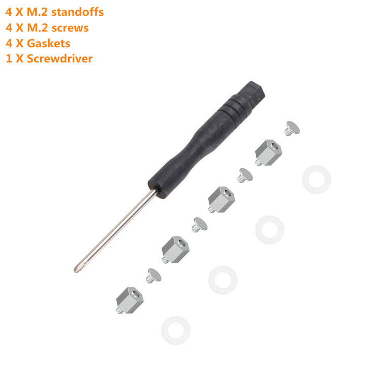 Laptop for M.2 SSD Mount Screwdriver Stand Off Screws Hex Nuts Mounting ...