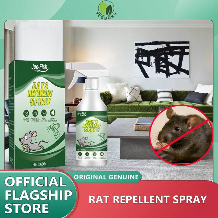 Jue Fish Mouse Control Spray Power Mouse Spray Peppermint Oil Mice 60ml ...