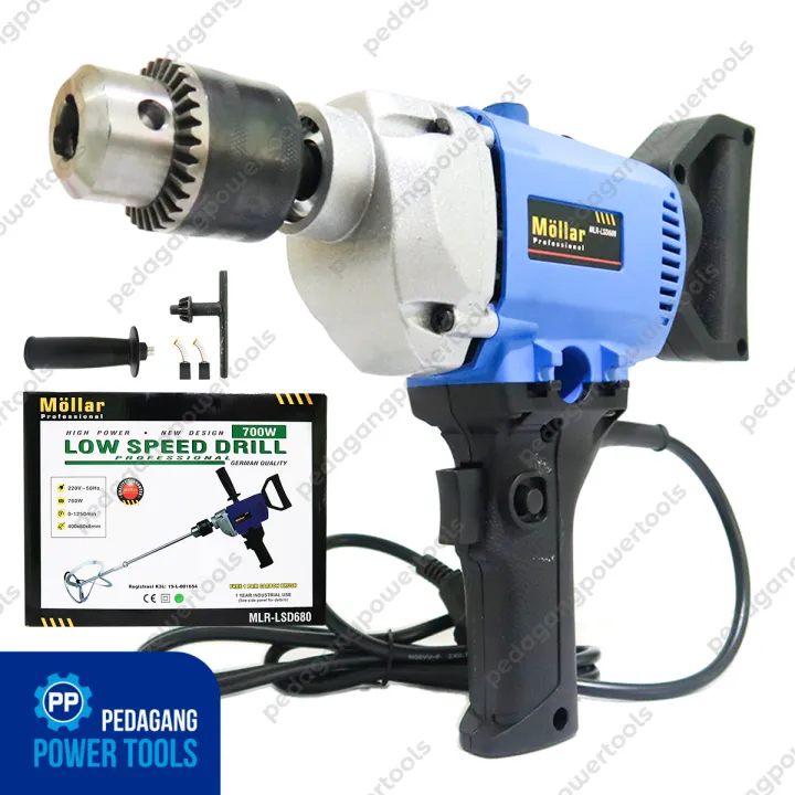 MOLLAR LSD680 Mesin Bor Pengaduk Cat Listrik Paint Mixer Serbaguna ...