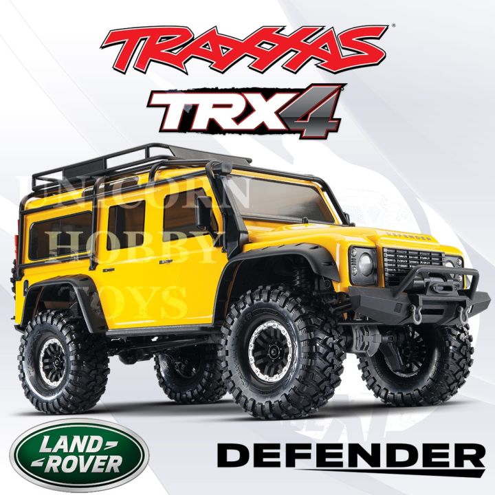 TRAXXAS TRX4 LAND ROVER DEFENDER 110 4X4 TRX-4 รถเทรลครอลเลอร์ TQi ระบบ ...