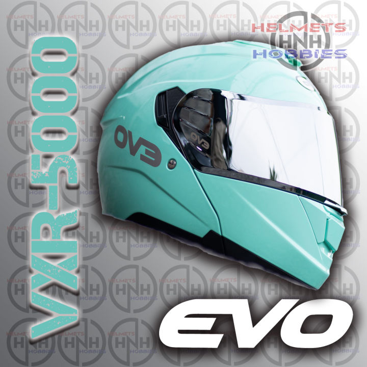 EVO VXR 5000 DUAL VISOR FULL FACE MODULAR HELMET | Lazada PH