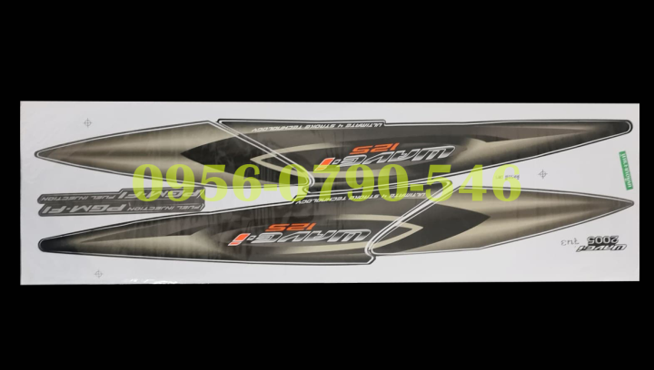 WAVE i 125 05 BROWN Thai Decal/Sticker | Lazada PH