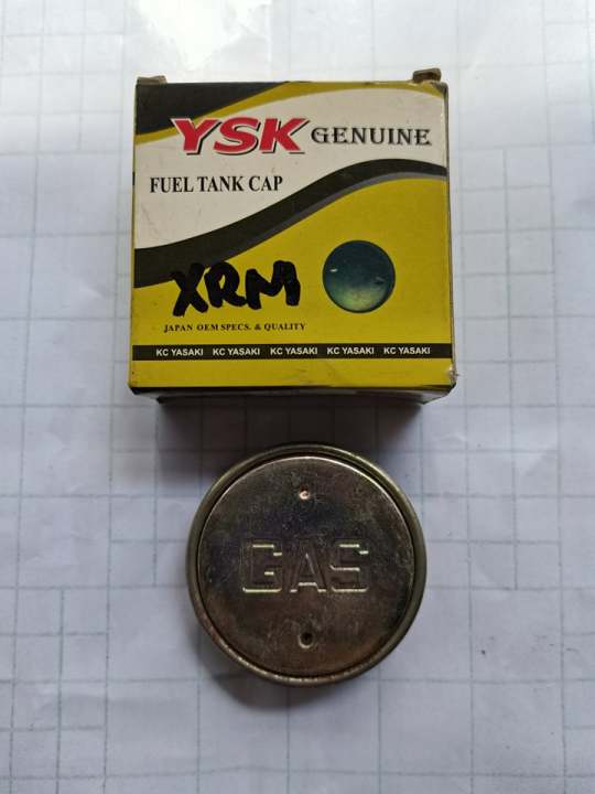 FUEL TANK CAP XRM 110 YSK BRAND | Lazada PH
