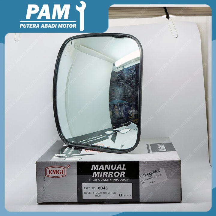 Kaca spion Fuso Fighter 6D22 LH Kiri Bawah EMGI 8043 | Lazada Indonesia