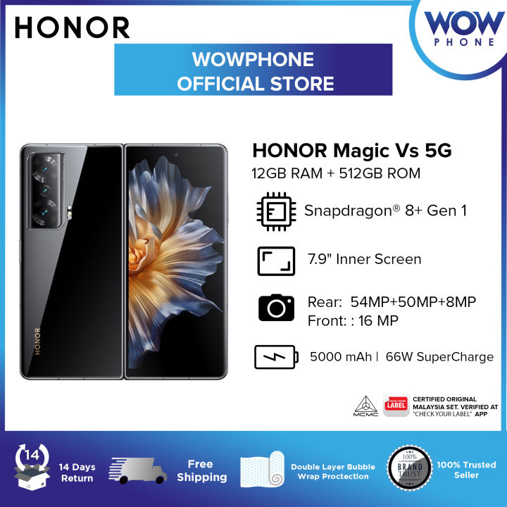 [PRE ORDER] HONOR Magic Vs 5G [12GB RAM | 512GB ROM], 1 Year Warranty ...