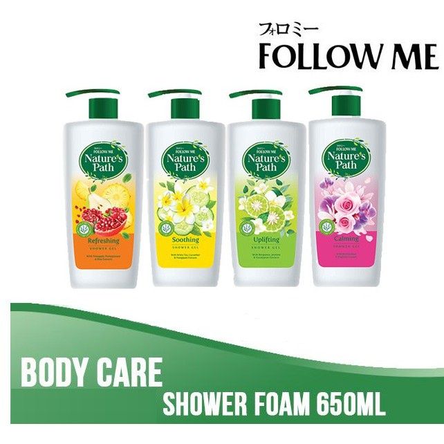 FOLLOW ME Nature Path Shower Gel 650ml | Lazada Singapore