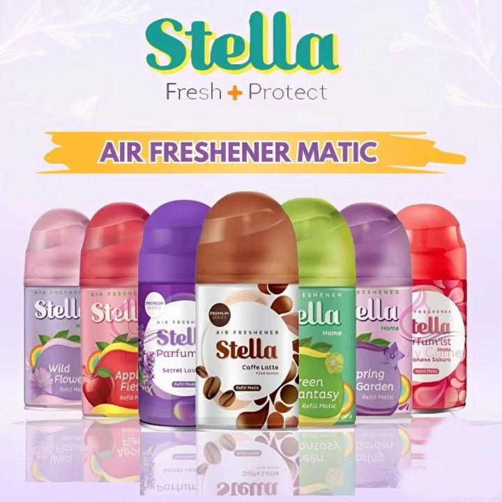 Stella Air Freshener Refill Matic Netto 160 Ml - Isi Ulang Pengharum ...