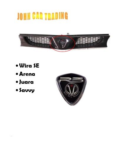Proton Wira Se / Arena / Juara / Satria / Savvy Front Grille Emblem ...