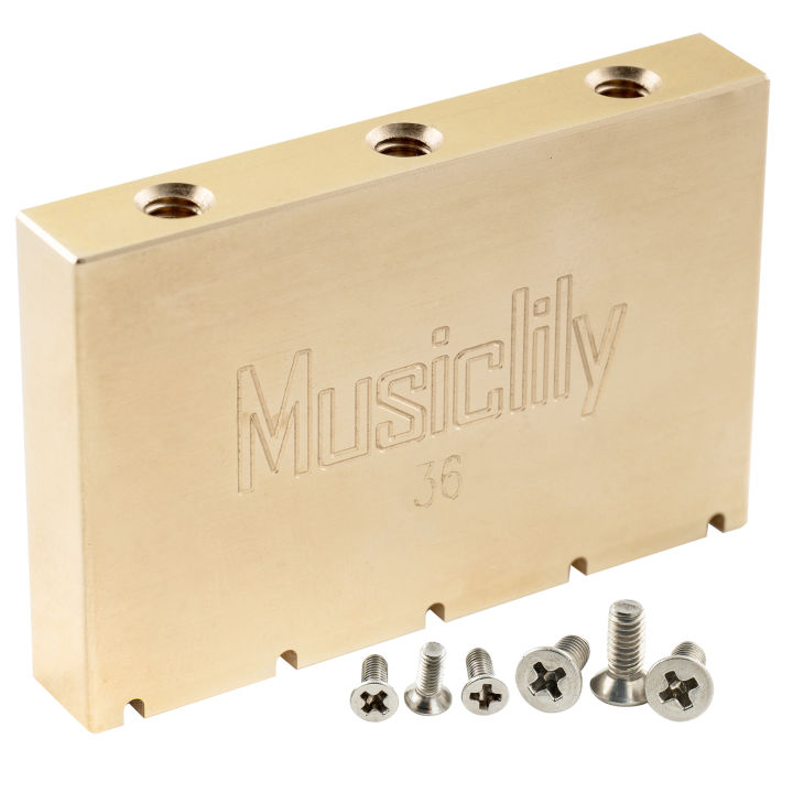Musiclily Ultra Full Solid Brass Block for Electric Guitar Gotoh ...