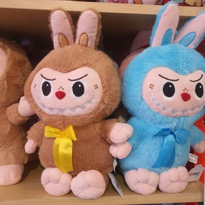 Labubu : Boneka Labubu, Bantal Kepala Labubu, Bantal Kotak Labubu ...