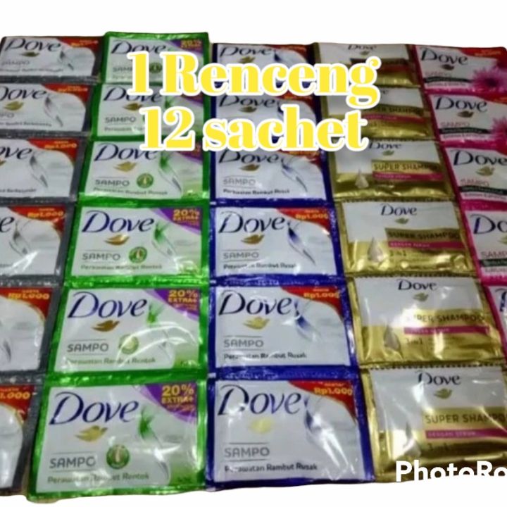 DOVE SHAMPO 1 RENCENG ISI 12 SACHET | Lazada Indonesia DOVE SHAMPO 1 RENCENG ISI 12 SACHET | Lazada Indonesia