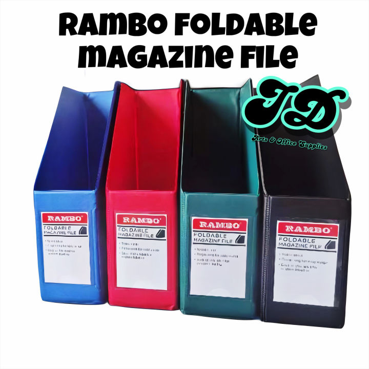 Rambo Foldable Magazine File Box | Lazada PH