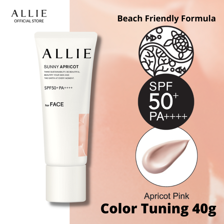 ALLIE Chrono Beauty Color Tuning UV - 02 Sunny Apricot (40g) | Lazada