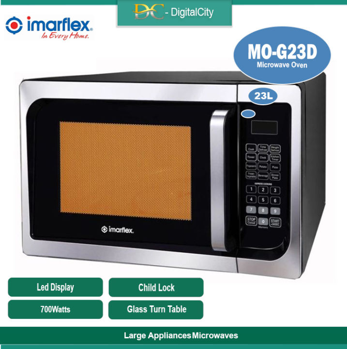 DC l Imarflex MO-G23D Microwave Oven 23L | Lazada PH