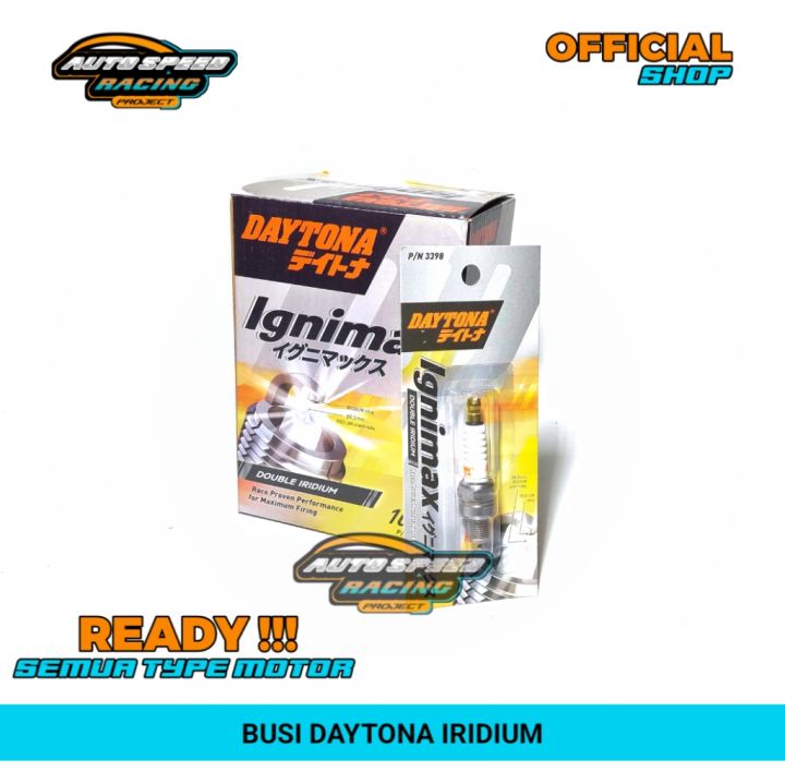 Busi Iridium Daytona PCX Vario 125 150 Beat Scoopy Nmax Mio Semua Jenis Motor | Lazada Indonesia