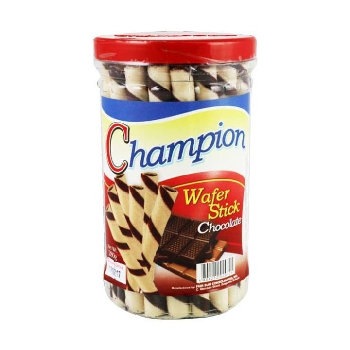 Champion Junior Chocolate Wafer Stick 280g | Lazada PH